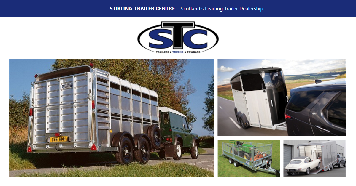 Stirling Trailer Centre - Scotland’s Leading Trailer Dealership